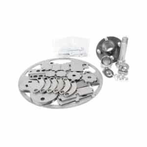 H&K Fabrication - 8" Basic DIY Roll Out Wheel Kit