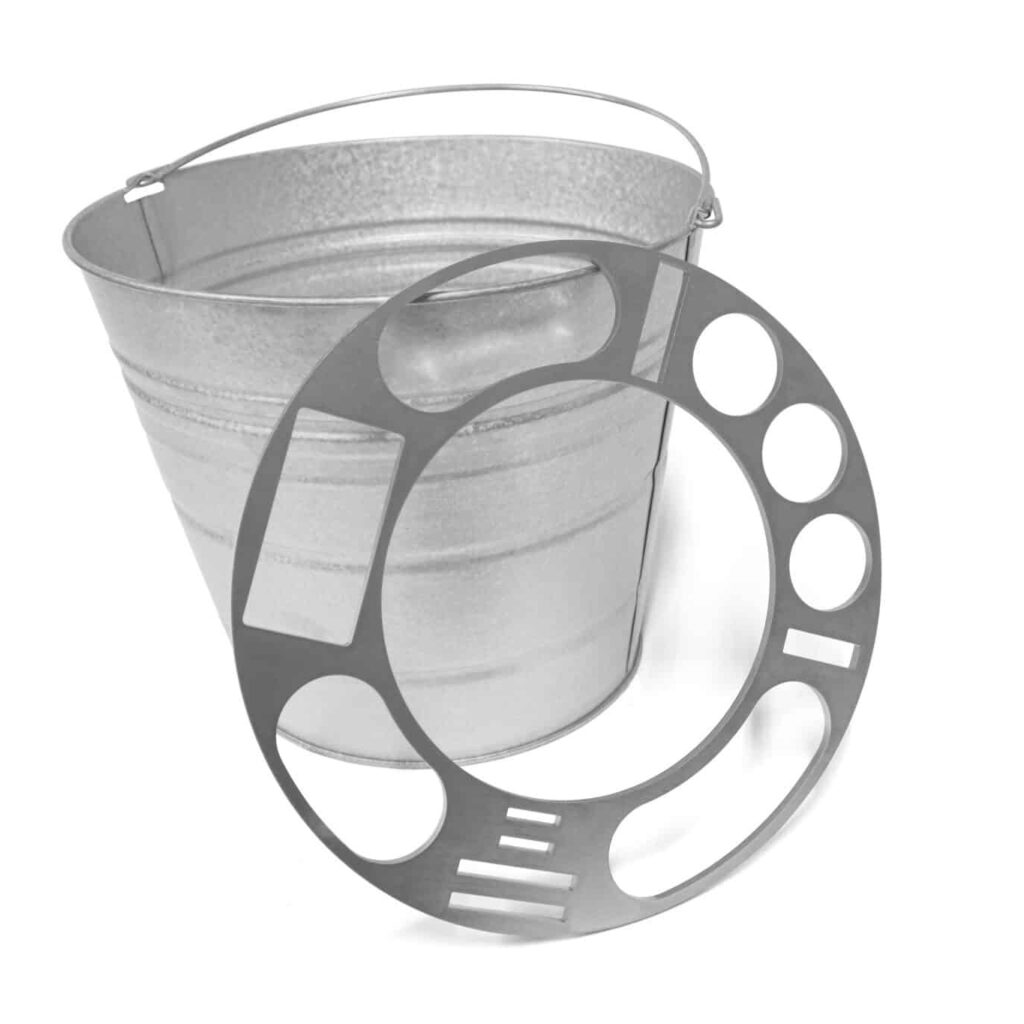 Welding Rod Bucket Organizer Insert - H&K Fabrication